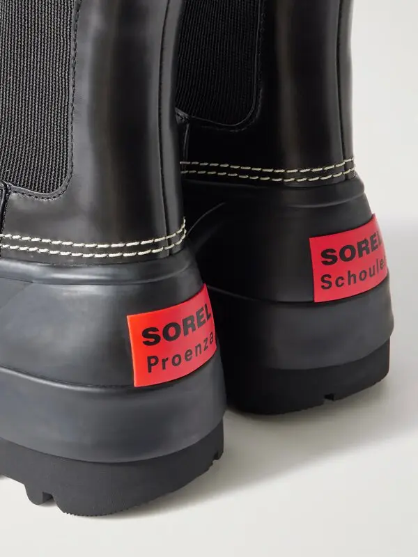 Proenza Schouler Platform Chelsea Boots - Black