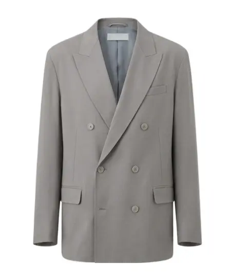 Our Legacy Halt Long-sleeved Suit Jacket - Gray