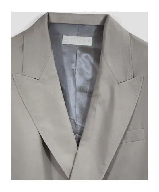Our Legacy Halt Long-sleeved Suit Jacket - Gray