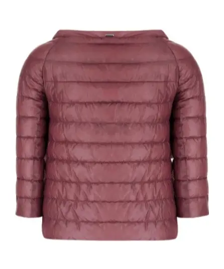 Herno Padded Cape Jacket - Red