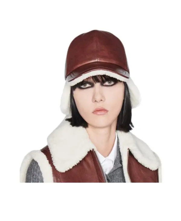Dior Leather Trapper Hat - Multicolor
