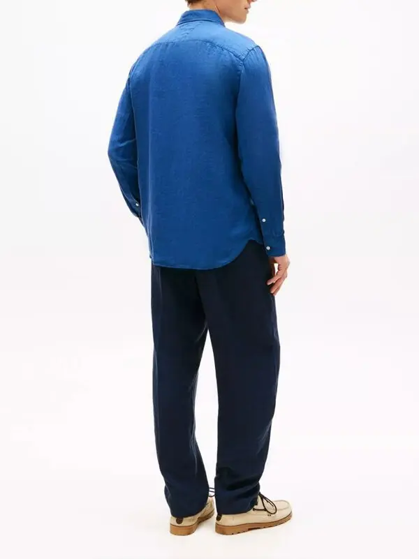 Tommy Hilfiger Buttoned Shirt - Blue