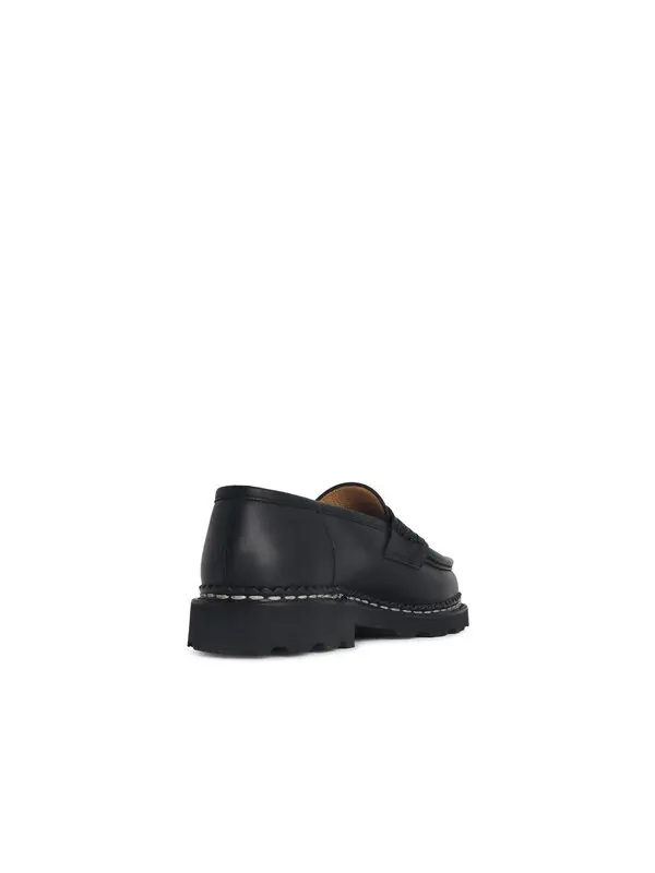 Paraboot Round-toe Loafers - Black