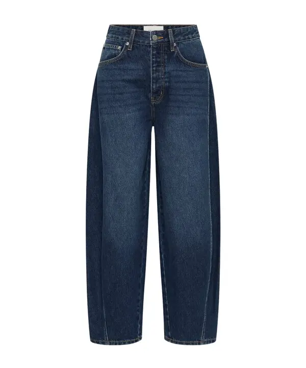 ST. AGNI Mid Rise Balloon Jeans