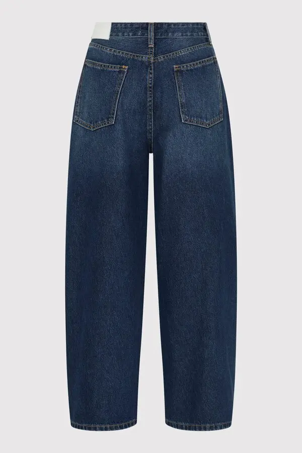 ST. AGNI Mid Rise Balloon Jeans