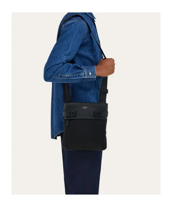 FERRAGAMO Buckled Messenger Bag