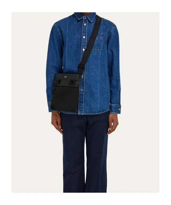 FERRAGAMO Buckled Messenger Bag