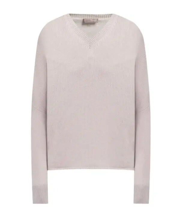Herno Long Sleeve V-neck Pullover - Pink