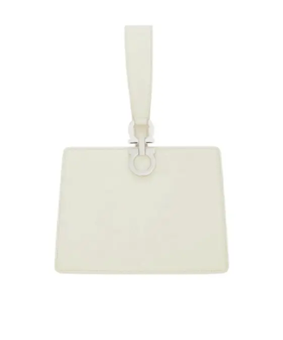 FERRAGAMO Mini Clutch - Mascarpone Cheese