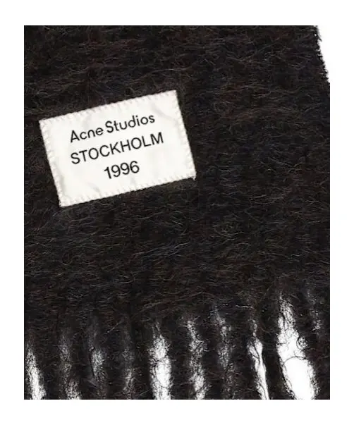 Acne Studios Voxy Mohair Blend Scarf