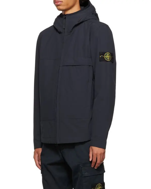 Stone Island Zip-up Hooded Jacket