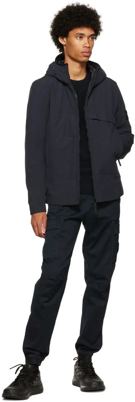 Stone Island Zip-up Hooded Jacket