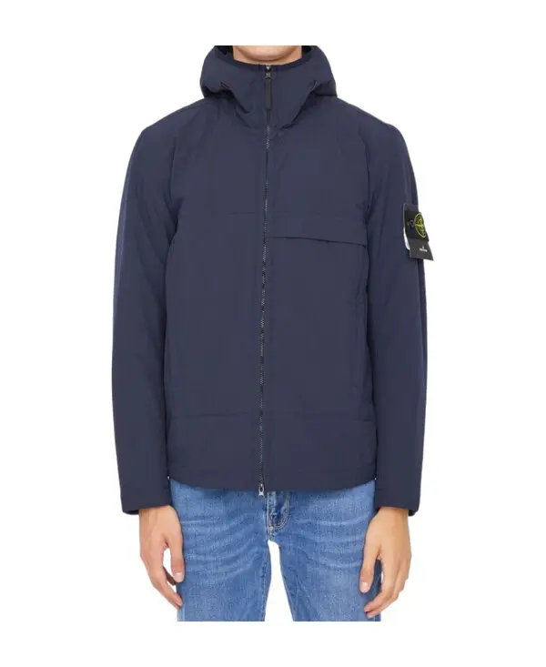 Stone Island Zip-up Hooded Jacket