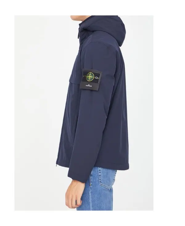 Stone Island Zip-up Hooded Jacket