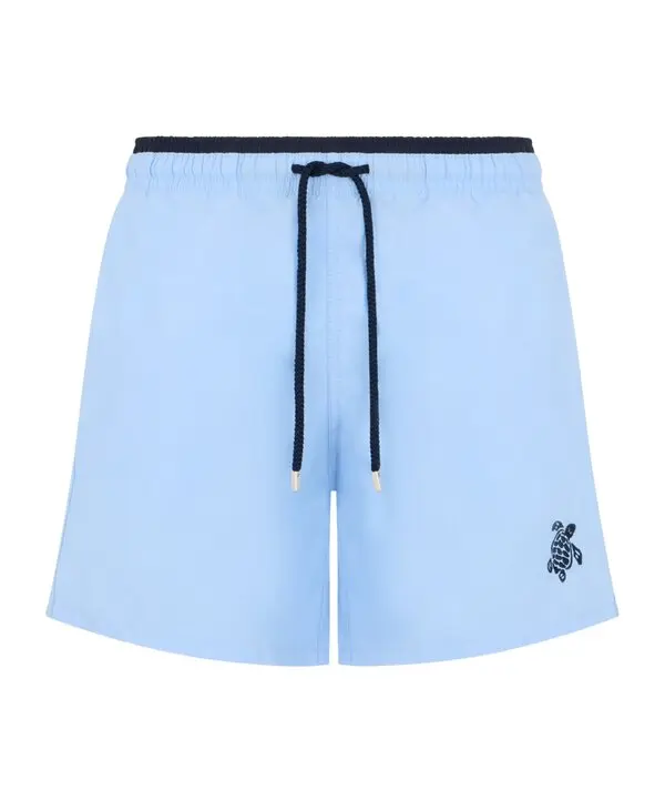 Vilebrequin Drawstring Logo Swim Shorts - Blue