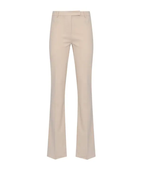 Patrizia Pepe Split-hem Tailored Pants - Nude
