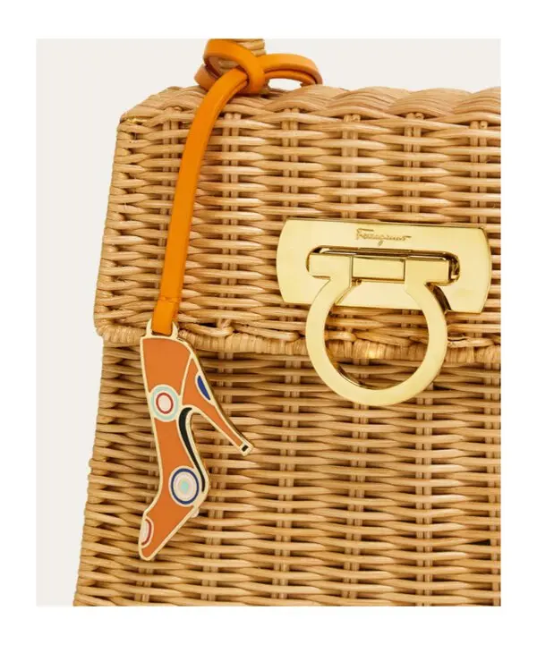 FERRAGAMO Icon Charm Pendant - Oranges