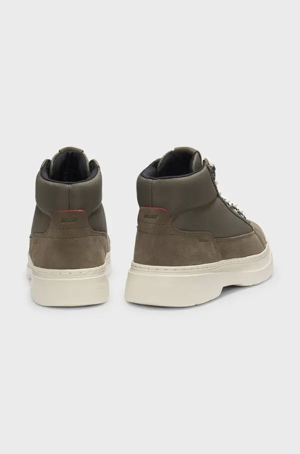 Hugo Boss High-top Lace-up Casual Footwear