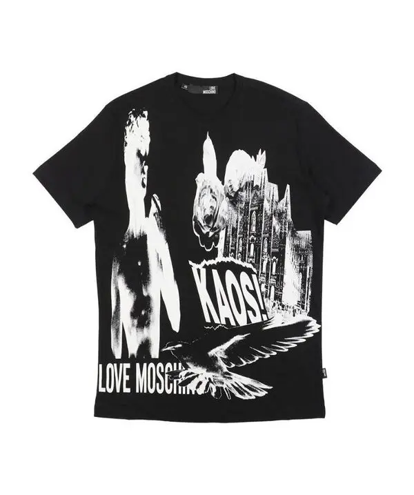 Moschino Printed T-shirt - Black
