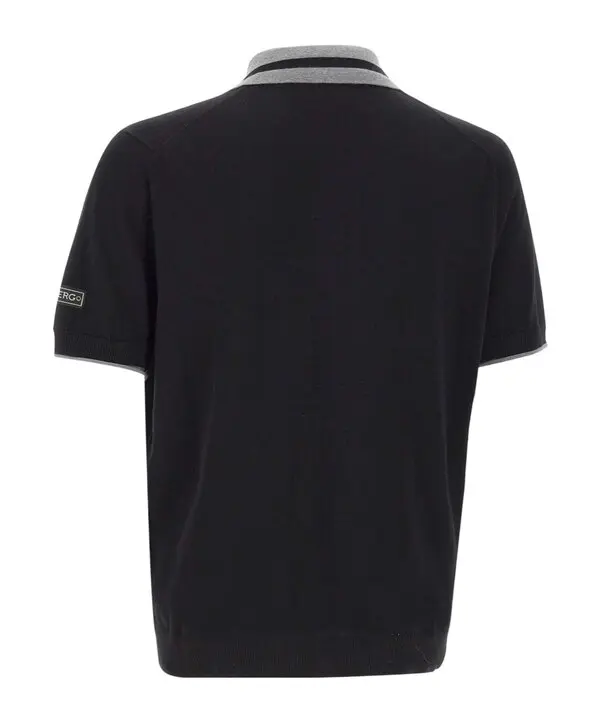 Iceberg Contrast Trim Polo Shirt