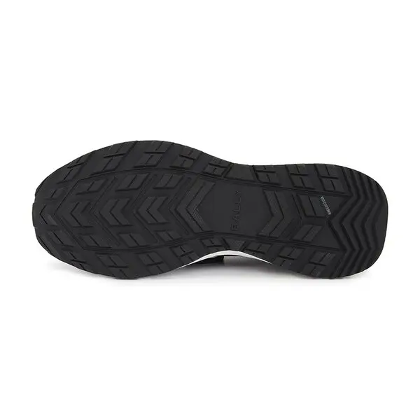 Bally Round Toe Lace-up Sneakers - Black