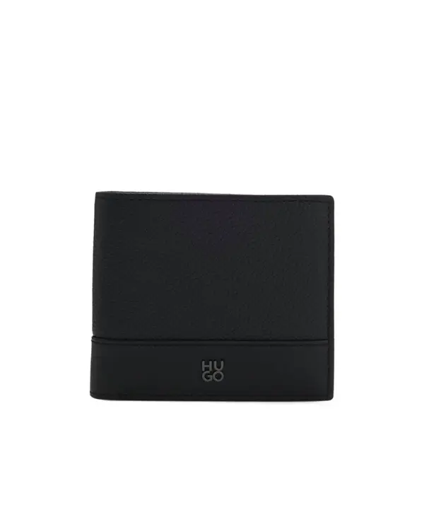 Hugo Boss Logo-plaque Wallet - Black
