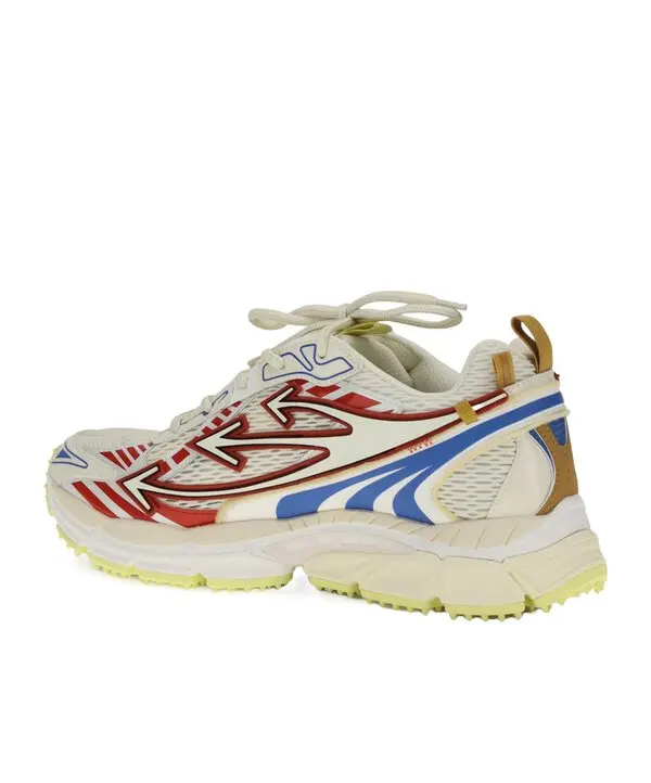 Off-White Be Right Back Mesh Lace-up Sneakers - Multicolor