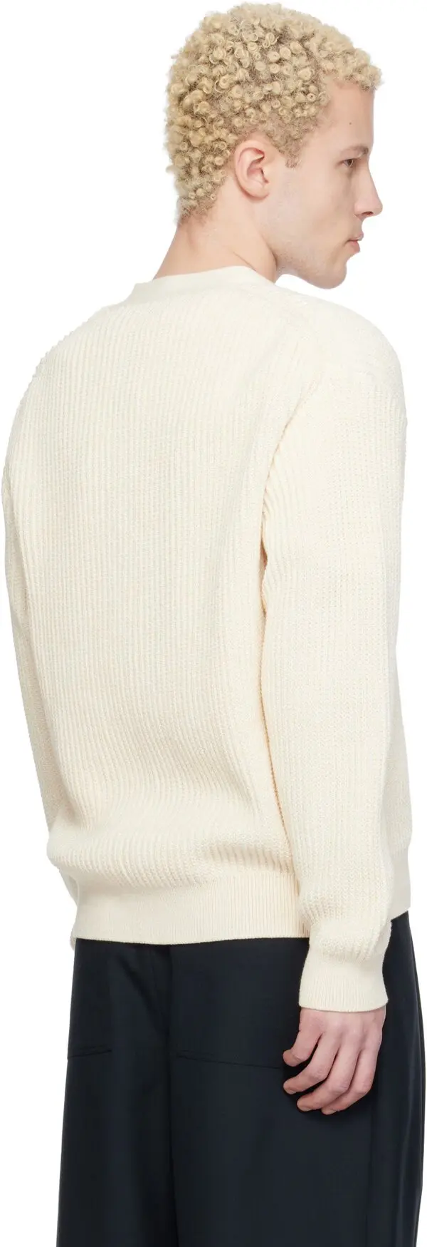 Maison Kitsuné Fox Head Cotton Cardigan