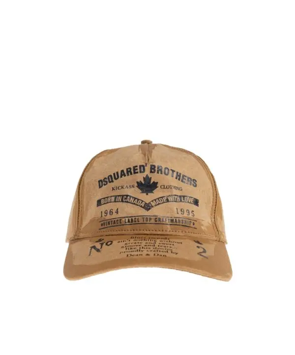 Dsquared2 Baseball Cap - Brown