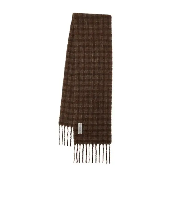 Our Legacy Alpaca Blend Scarf - Brown