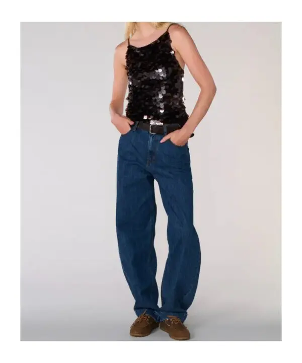 P.a.r.o.s.h Sequin Embellished Strappy Top