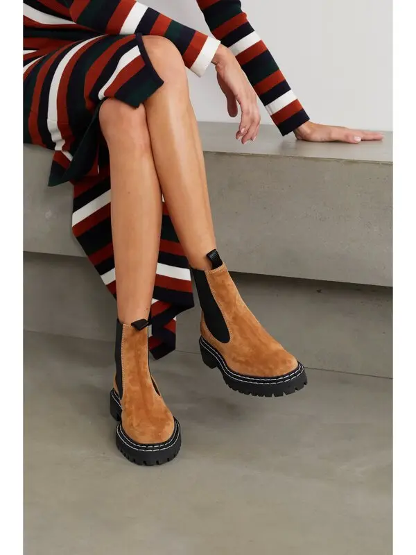 Proenza Schouler Round Toe Ankle Boots