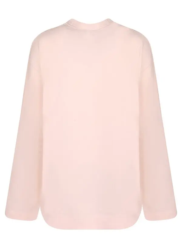 Acne Studios Embroidered Logo Long Sleeve T-shirt