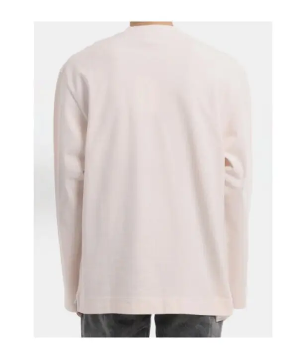 Acne Studios Embroidered Logo Long Sleeve T-shirt
