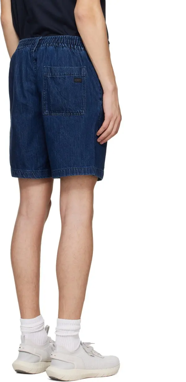 Hugo Boss Multi-pocket Denim Shorts