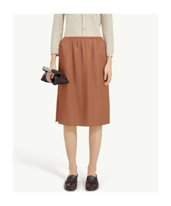 MAISON MARGIELA Satin Midi Skirt