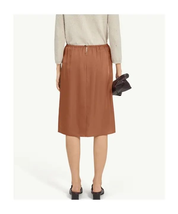 MAISON MARGIELA Satin Midi Skirt