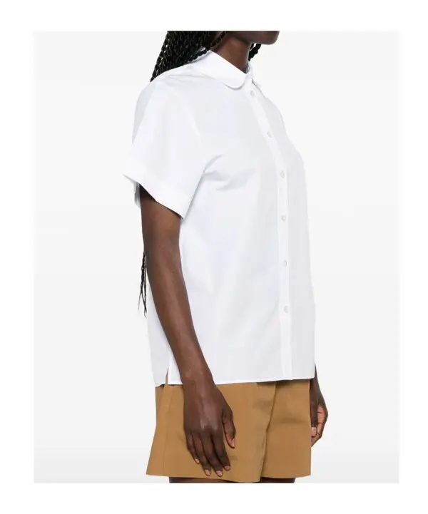 Celine Short Sleeve Shirt With Peak Collar