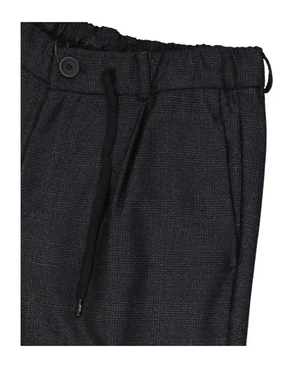 Herno Tailored Trousers With Drawstring Waist - Gray