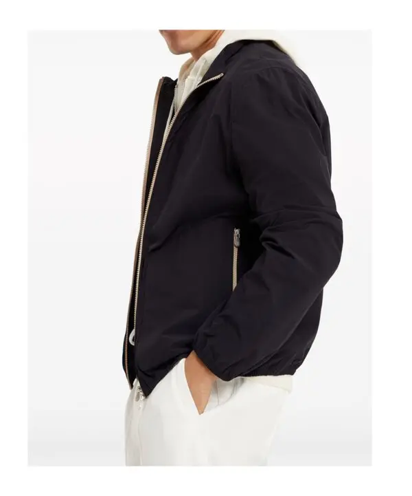 Brunello Cucinelli High-neck Zip-up Jacket