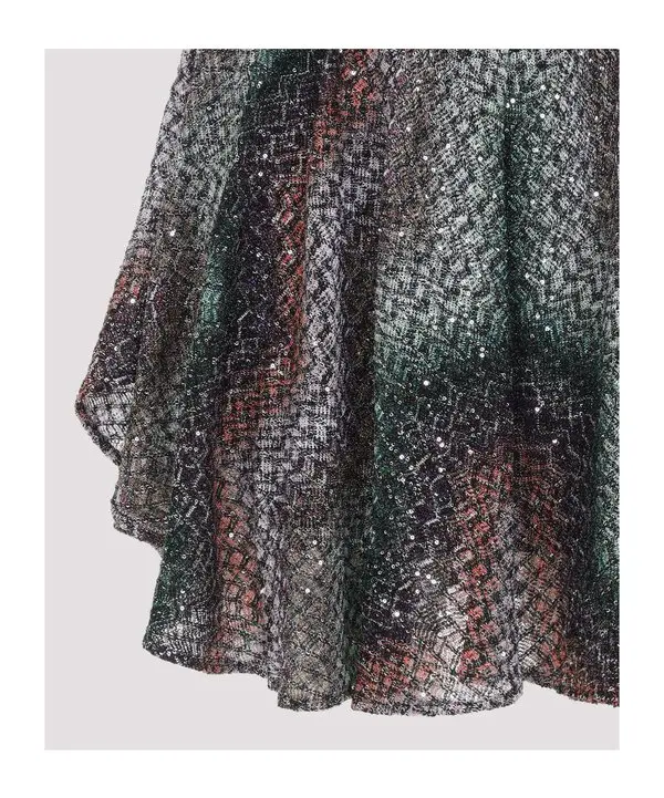 Missoni Caperdoni Draped Mini Skirt