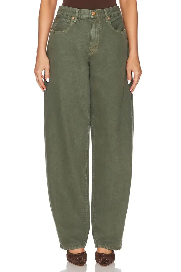 SLVRLAKE Belt Loop Casual Pants - Evergreen