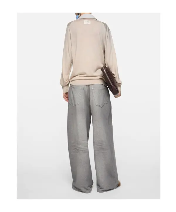 Acne Studios Double-layered Collar Knitwear