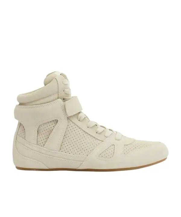 Isabel Marant Étoile Sennyh High Top Sneakers - Nude