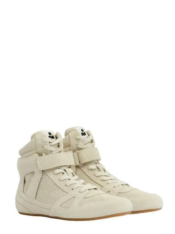 Isabel Marant Étoile Sennyh High Top Sneakers - Nude