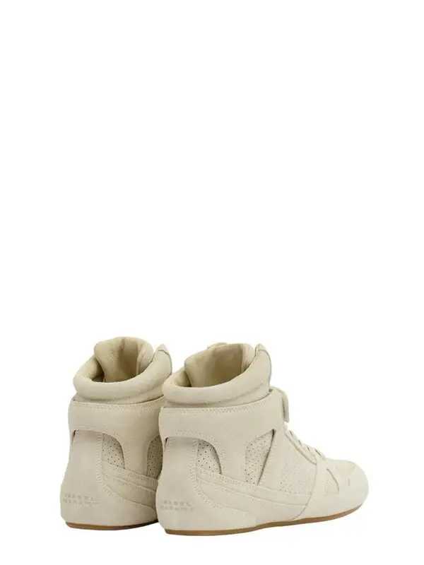 Isabel Marant Étoile Sennyh High Top Sneakers - Nude