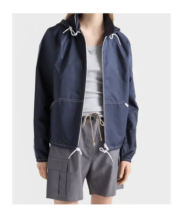 Prada Re-nylon Lightweight Blouson Jacket