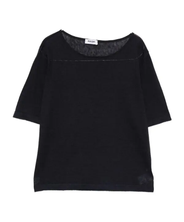 BASERANGE Round Neck Short Sleeve T-shirt