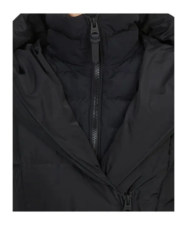 Mackage Long-sleeved Quilted Down Jacket With Belt