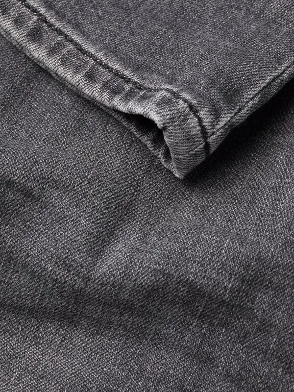DIESEL® Faded Straight-leg Jeans - Black